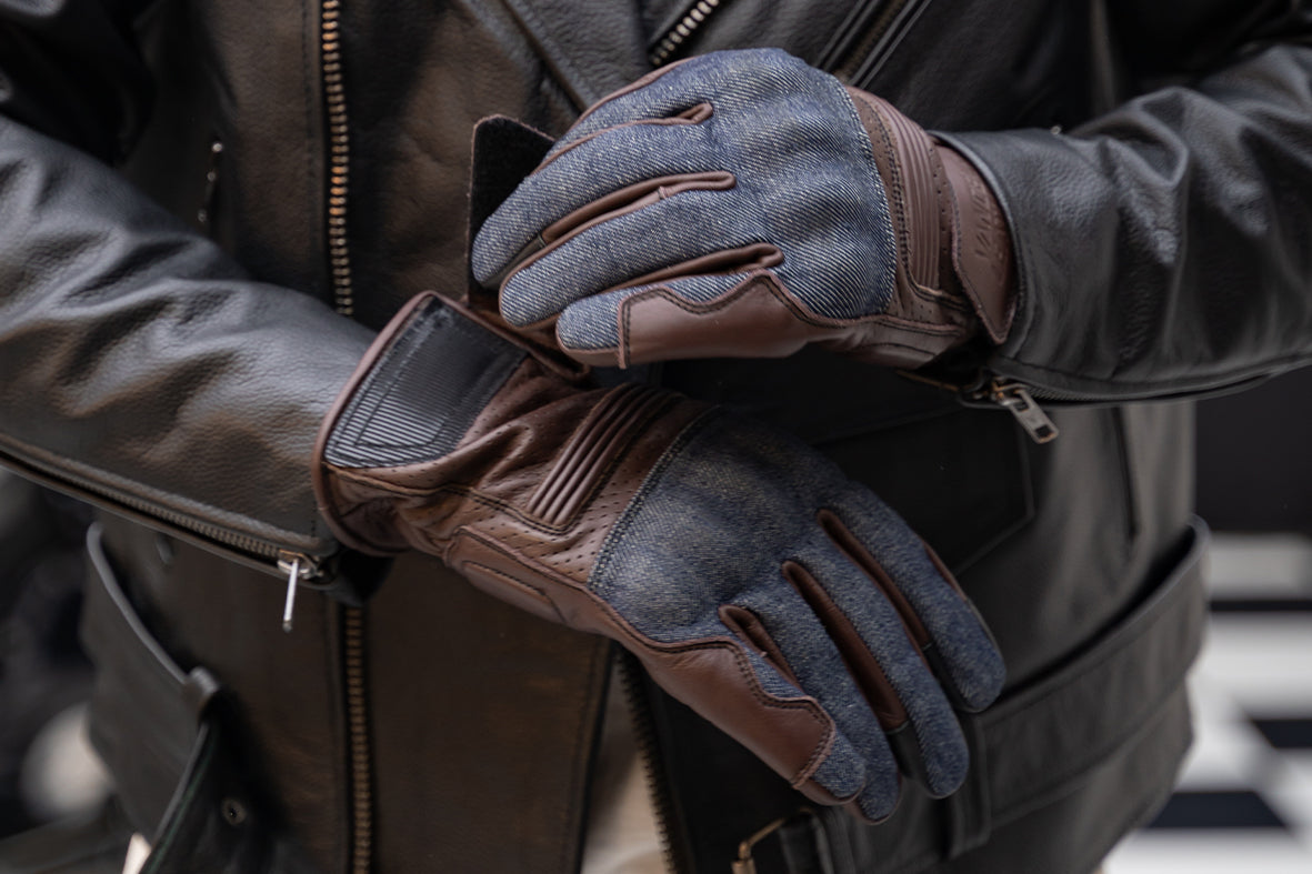 Men's Denim & Leather Gloves – Vance Leathers Wholesale